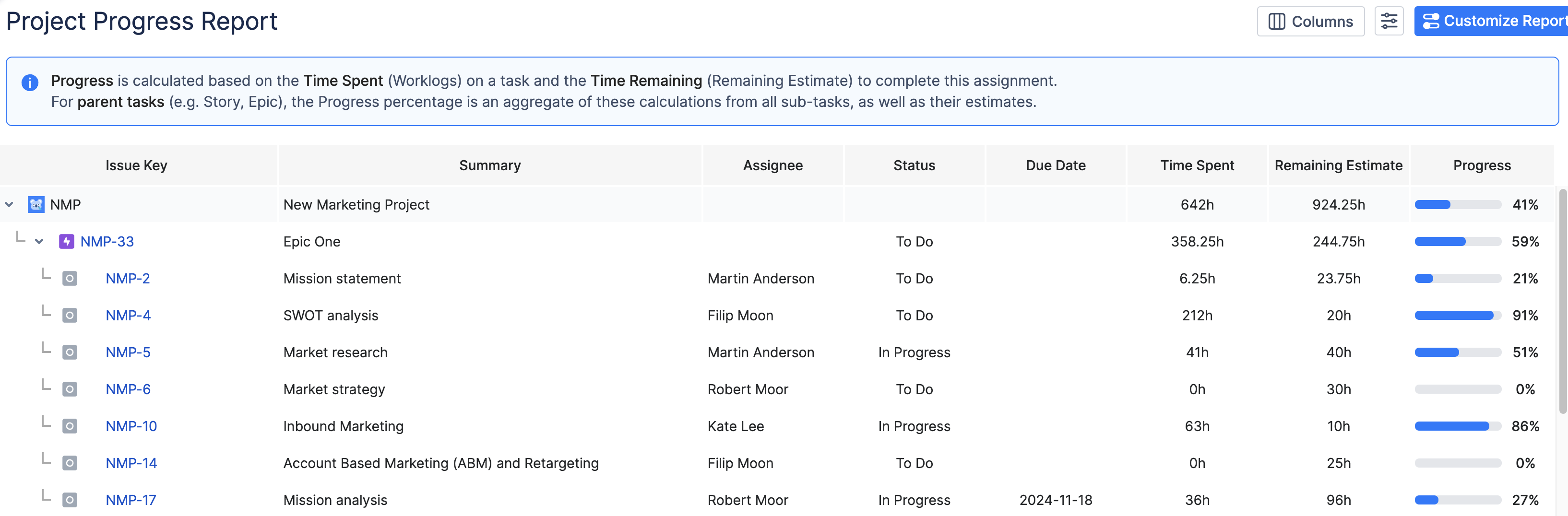 Project Progress Report